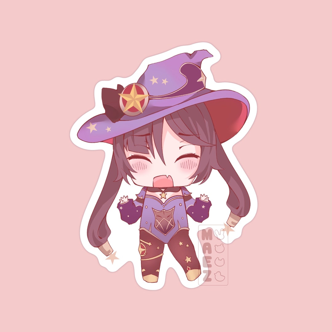 Mona Vinyl Sticker [genshin Impact] - Etsy