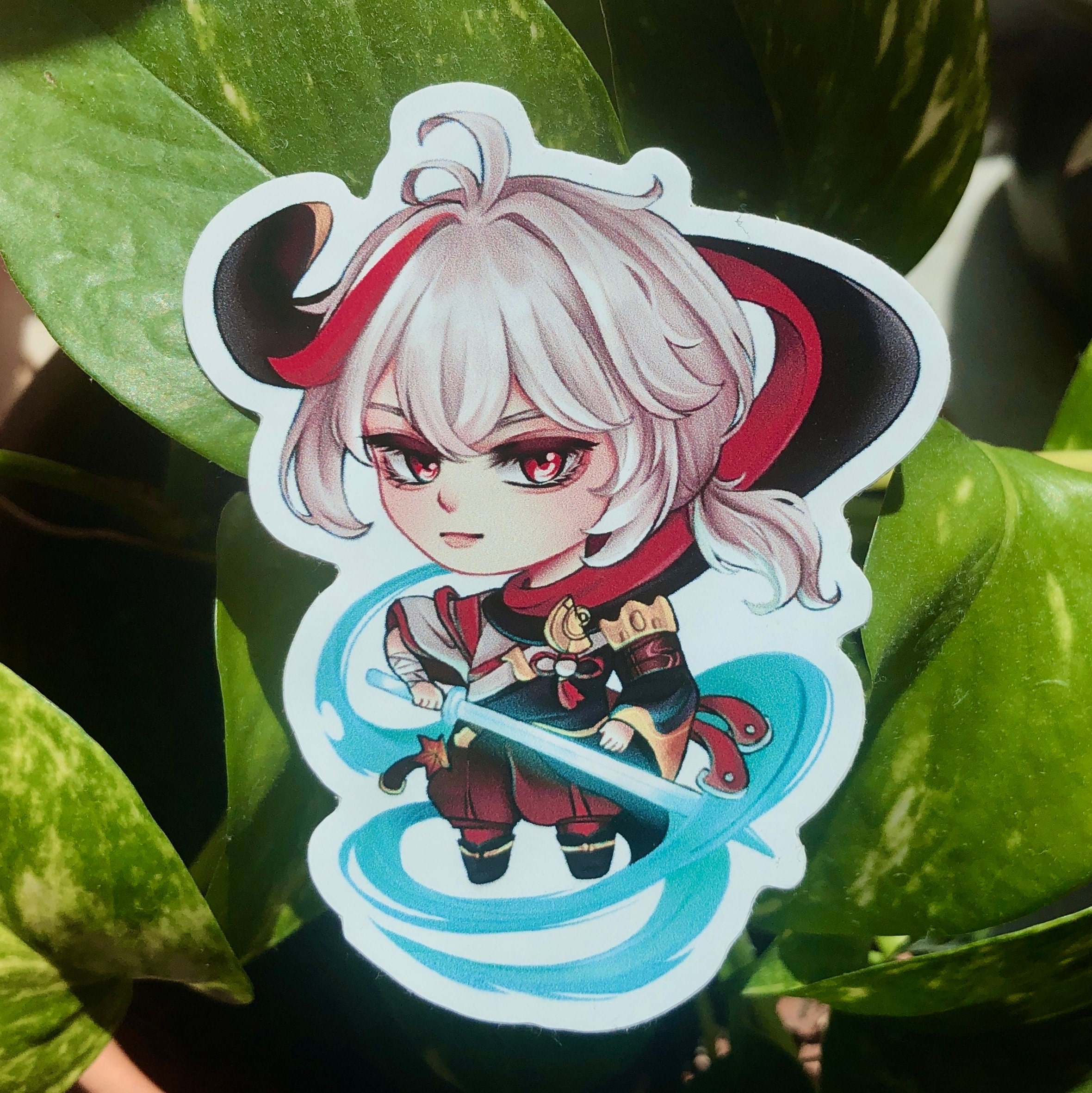 Kazuha Vinyl Sticker genshin Impact - Etsy