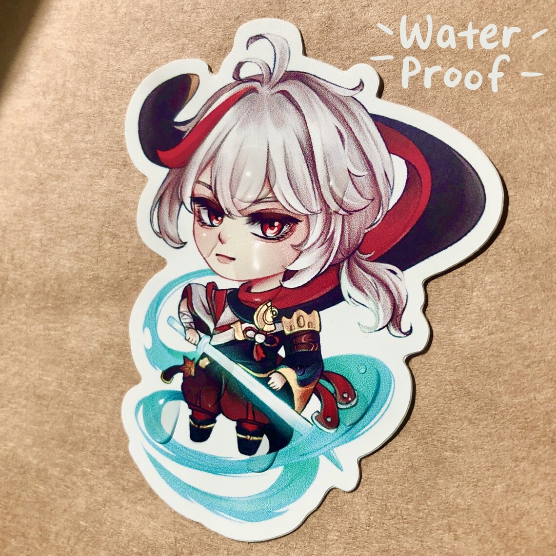 Kazuha Vinyl Sticker genshin Impact - Etsy