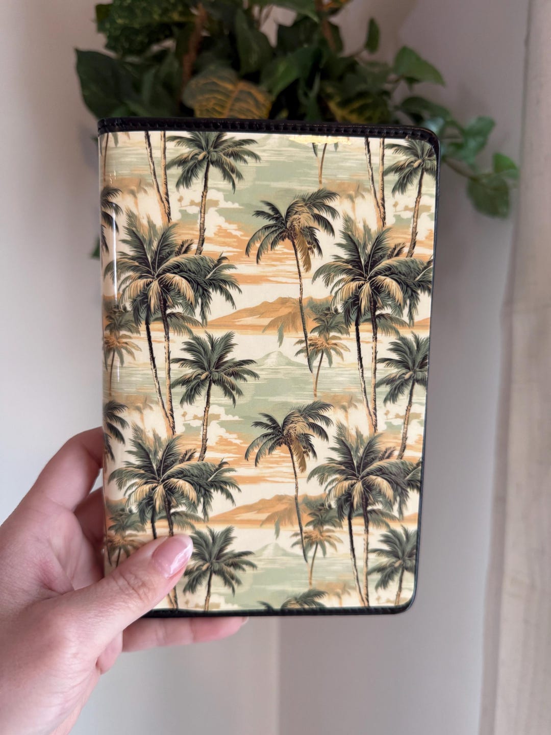 Palm Tree Server Book | Tropical Waitress Organizer | Vintage Coastal ...