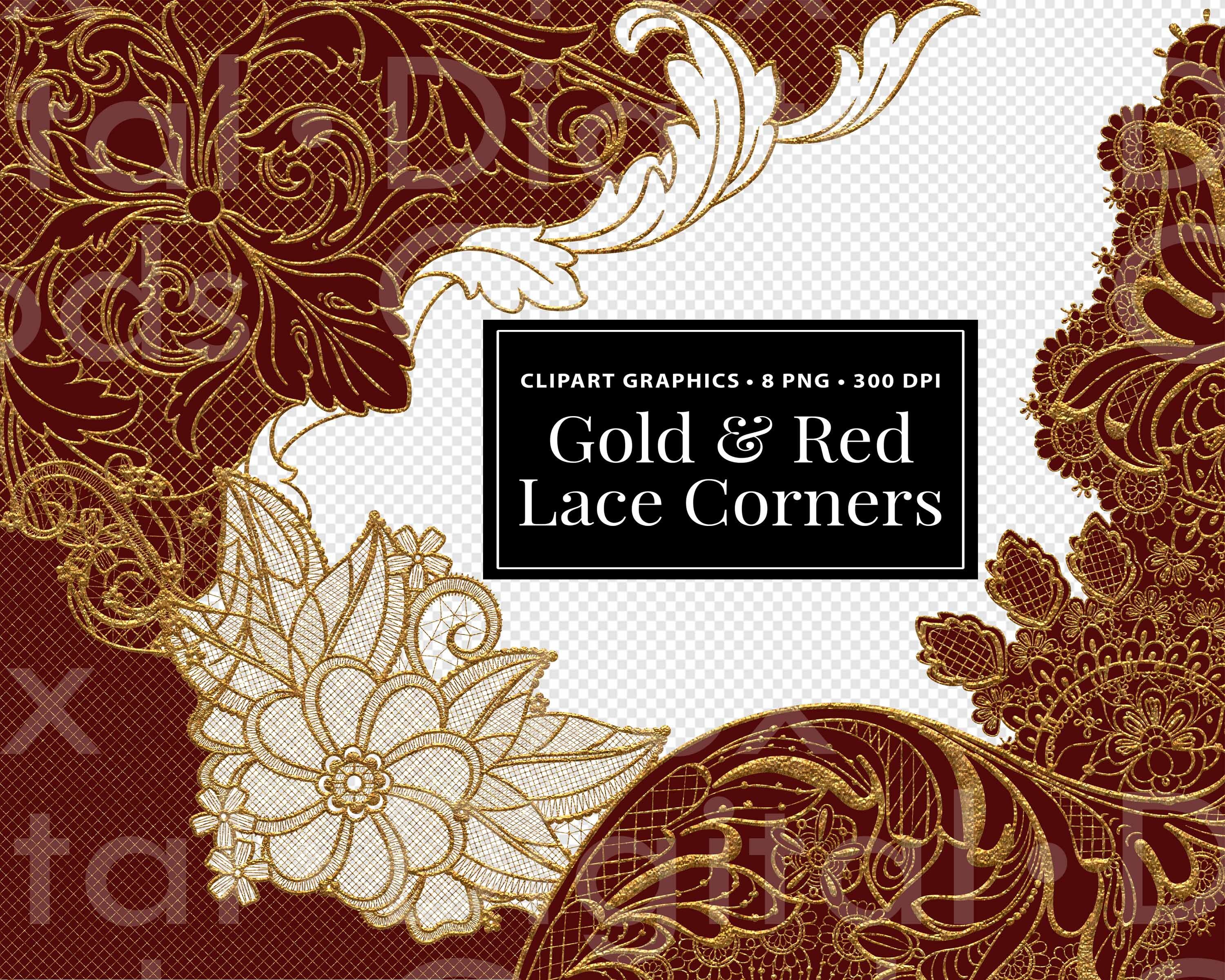 Lace Corner Clip Art