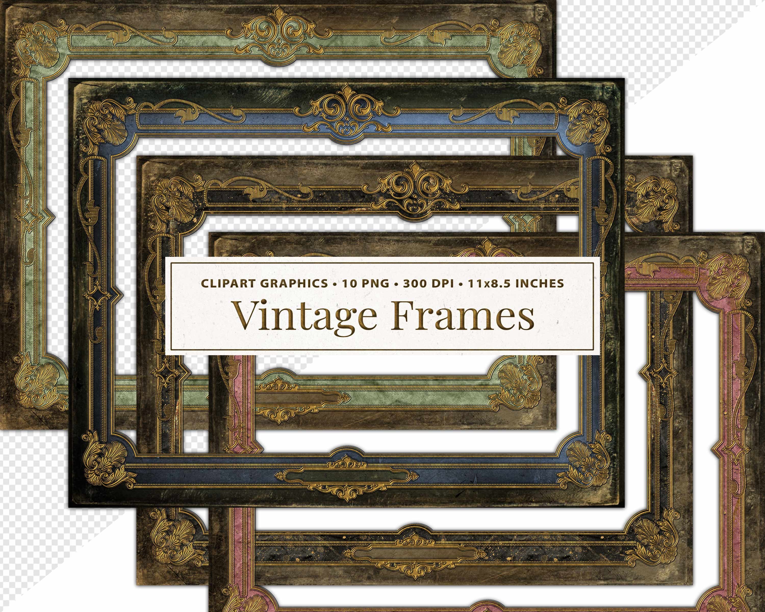 Old Fashioned Frames To Color