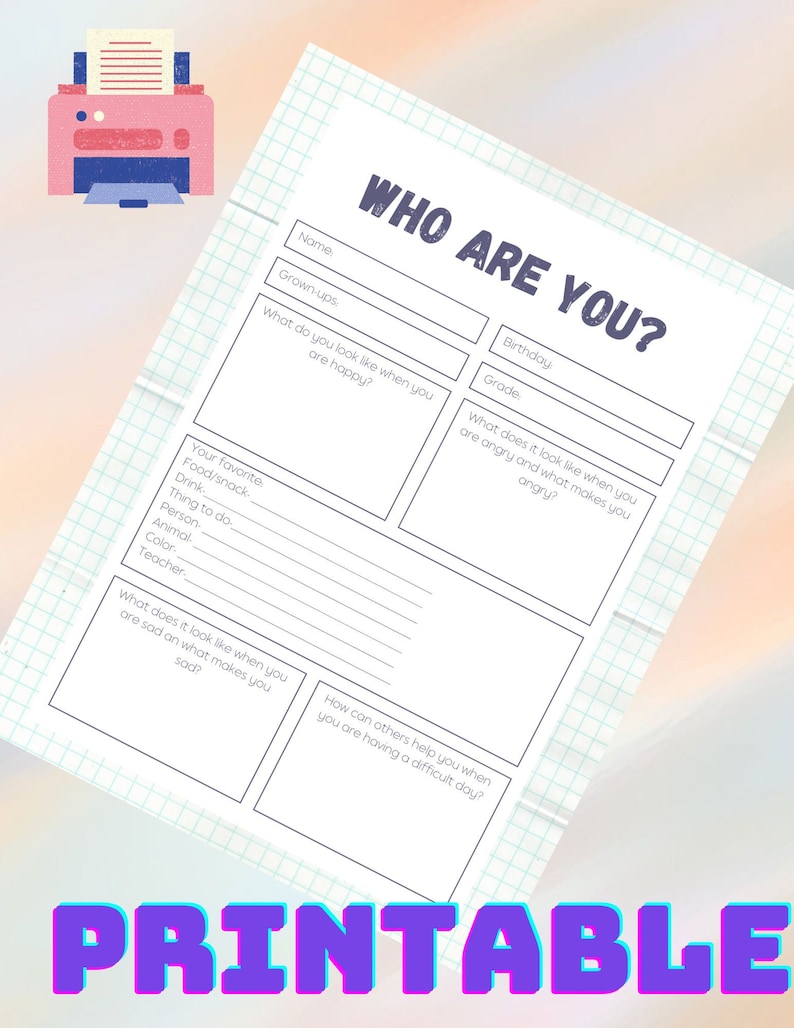 Worksheet for Rapport Building in Therapy - Etsy Worksheet for Rapport Building in Therapy - Etsy
