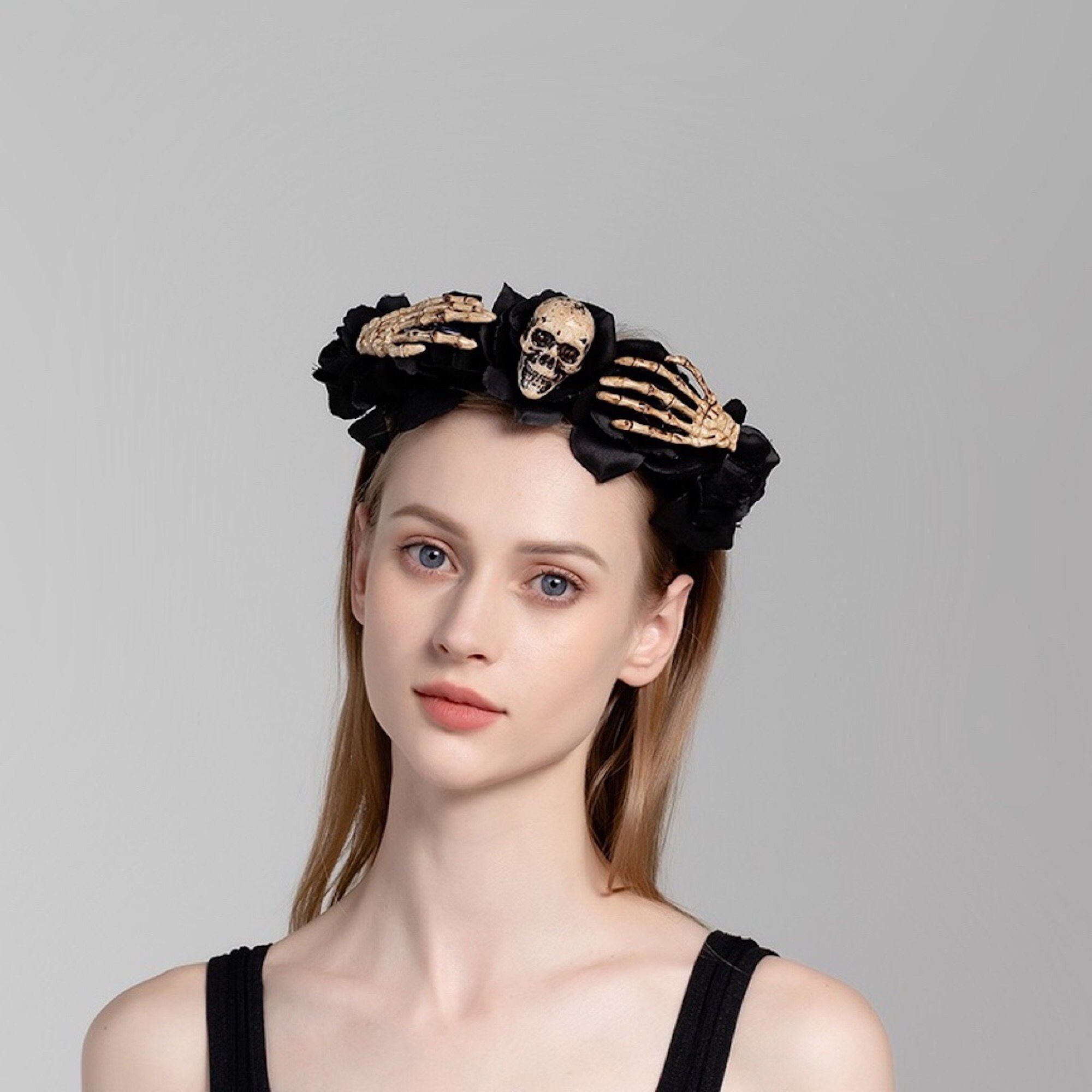 Gothic Headband, Punk Rock Headband, Witch Headband, Dark Headband ...