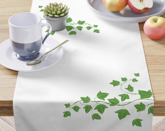 Green Ivy Table Runner - Etsy