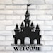 Foolish Mortals Welcome Sign Spooky Welcome Sign Metal Halloween Wall ...