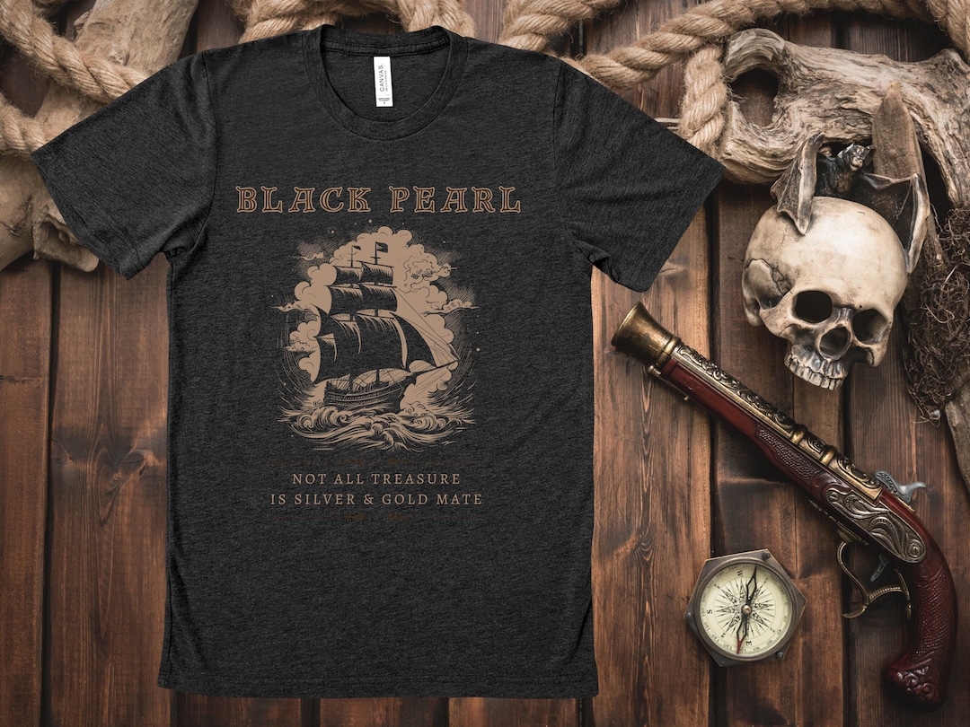 Black Pearl T-shirt | Pirate Shirts for Theme Park Vacation | Pirate ...
