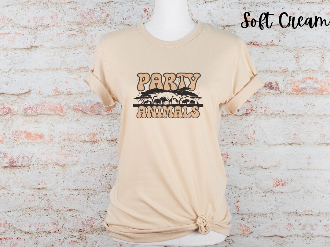 Safari Animal Kingdom Tee | Party Animals Family Vacation Shirt - Etsy