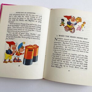 1958 Vintage “noddy Has an Adventure” Book #17 by Gnid Blyton, Vintage ...