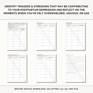 Postpartum Depression Journal, PPD Coping, Postpartum Recovery ...