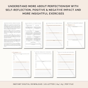 Perfectionism and Procrastination Workbook, Manage Your Perfectionism ...