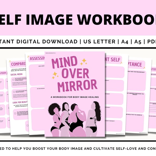 Body Positivity Worksheets - Etsy
