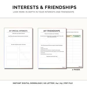 Workbook for Autism, Autism Worksheets, Autism Journal, Sensory Journal ...