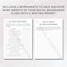Printable Social Boundaries Worksheet, Setting Boundaries, Social ...