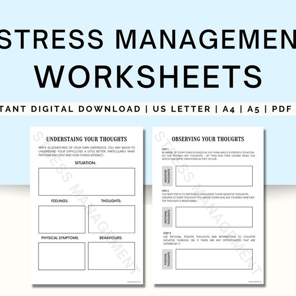 Stress Management - Etsy