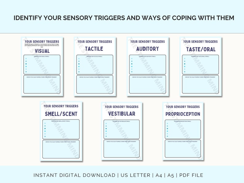 Workbook for Autism Stimming Worksheets Autism Journal - Etsy