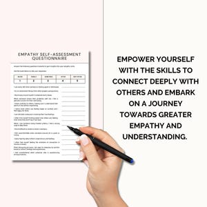 Empathy Activity Workbook, Relationship Building, Empathy Skills ...