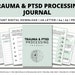 PTSD Workbook, Trauma Workbook, Trauma Therapy, Trauma Journal, PTSD ...