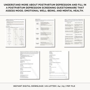 Postpartum Depression Journal, PPD Coping, Postpartum Recovery ...
