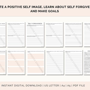 Imposter Syndrome Worksheets, Self Sabotage Workbook, Overcome ...