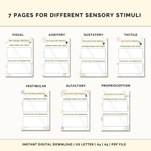 Sensory Profile, Sensory Autism, Autism Download, Sensory Adult, Autism ...
