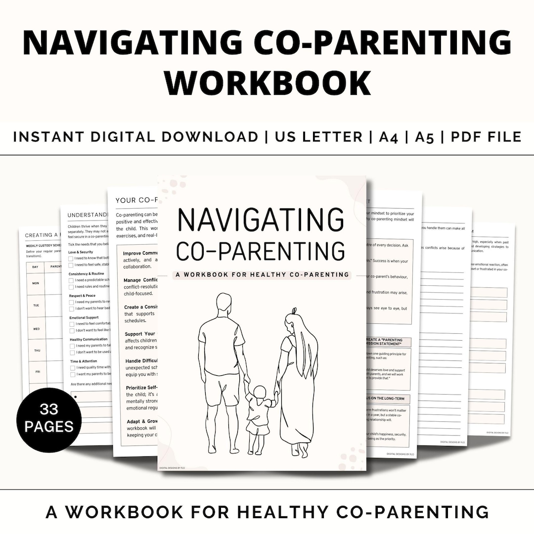 Co-parenting Counsellor Resources, Co Parenting Schedule, Family ...