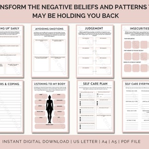 Inner Child Workbook Printable, Inner Child Healing, Therapy Resources ...