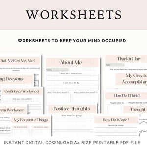 My Self-care Journal, Mental Health Journal for Mindfulness and Stress ...