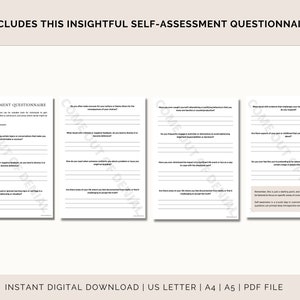 Managing Denial Workbook, Boundaries Workbook, Self Help, CBT Coping ...
