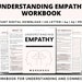 Empathy Activity Workbook, Relationship Building, Empathy Skills ...