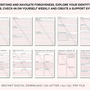 Abandonment Workbook, Attachment Styles, Inner Child Healing, Childhood ...