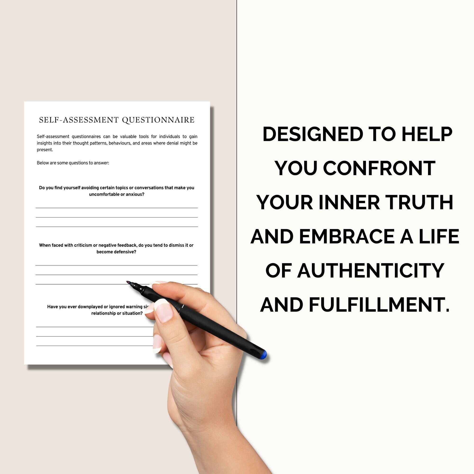 Managing Denial Workbook, Boundaries Workbook, Self Help, CBT Coping ...