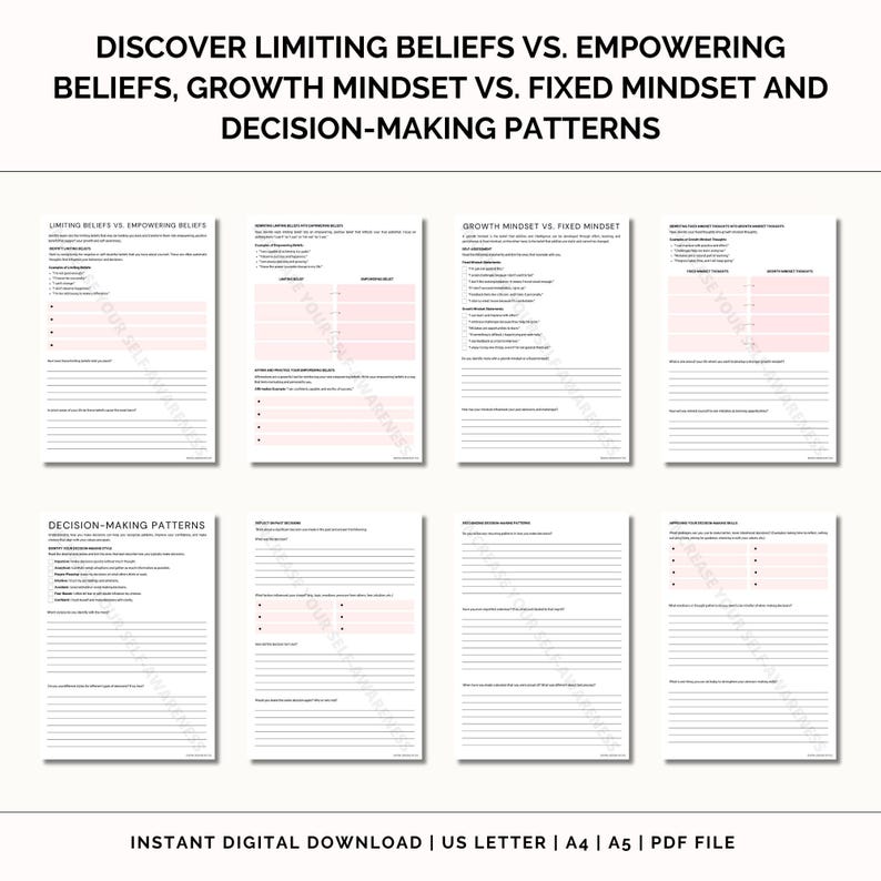 Self-awareness Workbook: Emotional Intelligence, Self-reflection ...