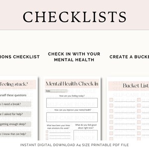 My Self-care Journal, Mental Health Journal for Mindfulness and Stress ...