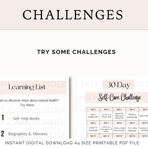 My Self-care Journal, Mental Health Journal for Mindfulness and Stress ...