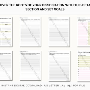 Printable Dissociation Journal, Dissociative Disorders, Trauma Therapy ...