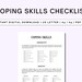 Coping Skills Checklist for Managing Stress and Anxiety, Therapy ...