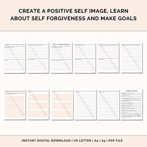 Imposter Syndrome Worksheets, Self Sabotage Workbook, Overcome ...