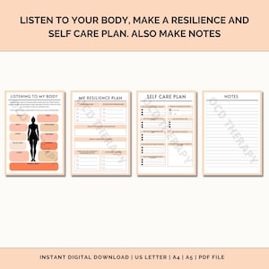 OCD Workbook, OCD Therapy Planner Printable, Obsessive Compulsive ...