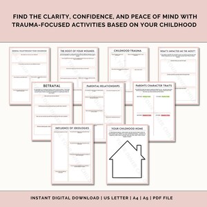 Inner Child Workbook Printable, Inner Child Healing, Therapy Resources ...