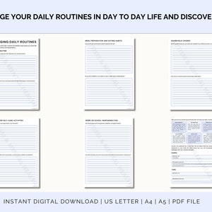 Workbook for Autism and Mental Health, Sensory Journal, Neurodivergent ...