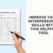Printable Interpersonal Skills Worksheets, Communication Journal, CBT ...