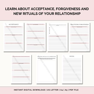 Emotional Intimacy Workbook, Relationship Intimacy Therapy, Couples ...