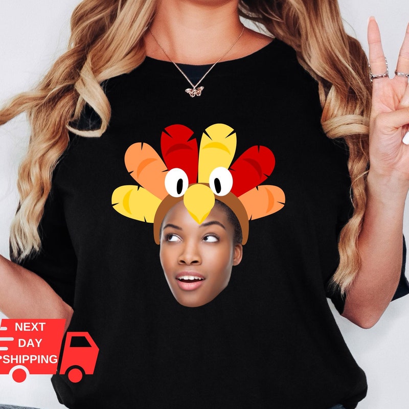 Turkey Face Shirt - Etsy