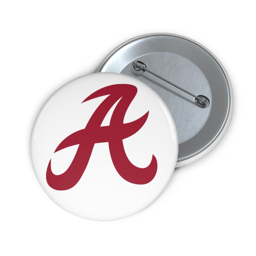Alabama Pin Buttons Roll Tide Your Logo Pin Alabama Roll - Etsy
