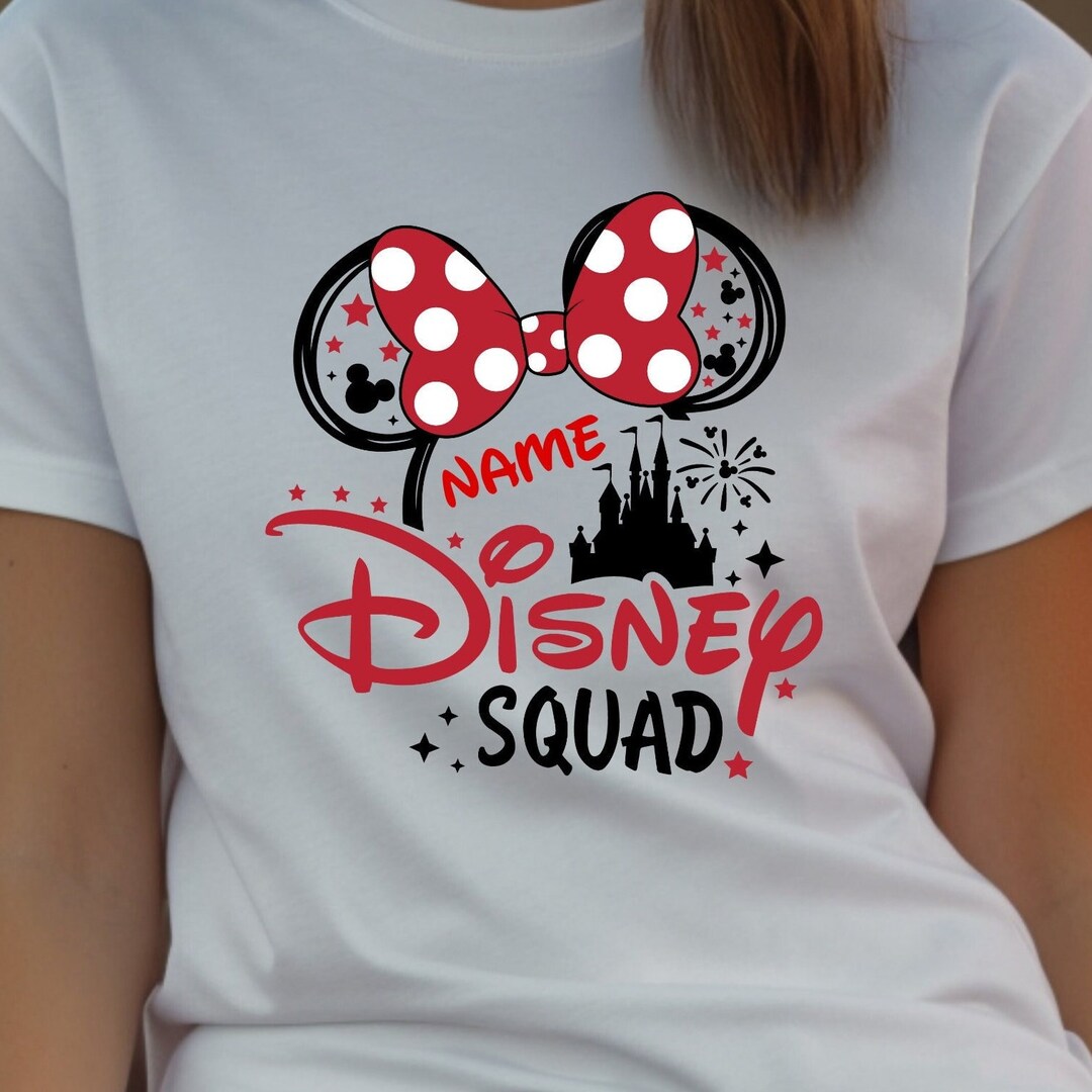 Personalized Disney Shirt Disney Squad Shirt Disney Matching - Etsy