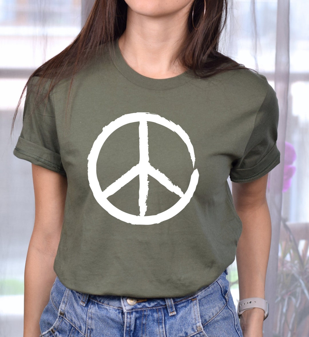 Peace T-shirt/hoodie/sweatshirt, Peace Sign T-shirt, Peace Symbol ...