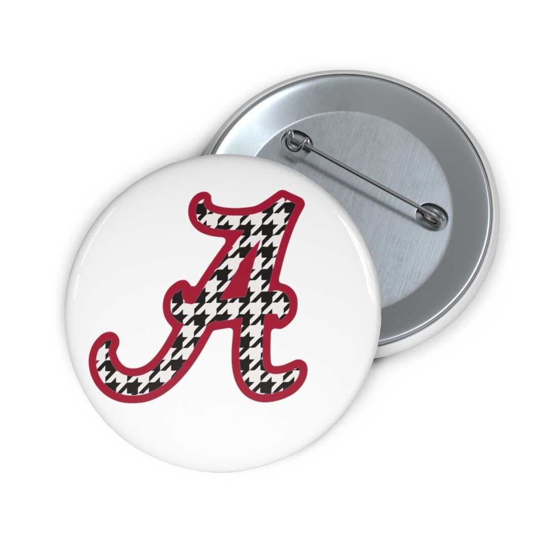Alabama Pin Buttons, Roll Tide, Crimson Tide Pin, Alabama Roll Tide ...