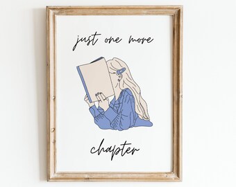 One More Chapter Poster - Etsy