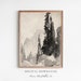 Vintage Mountain Scene Set of 2 Prints Antique Landscape Painting ...